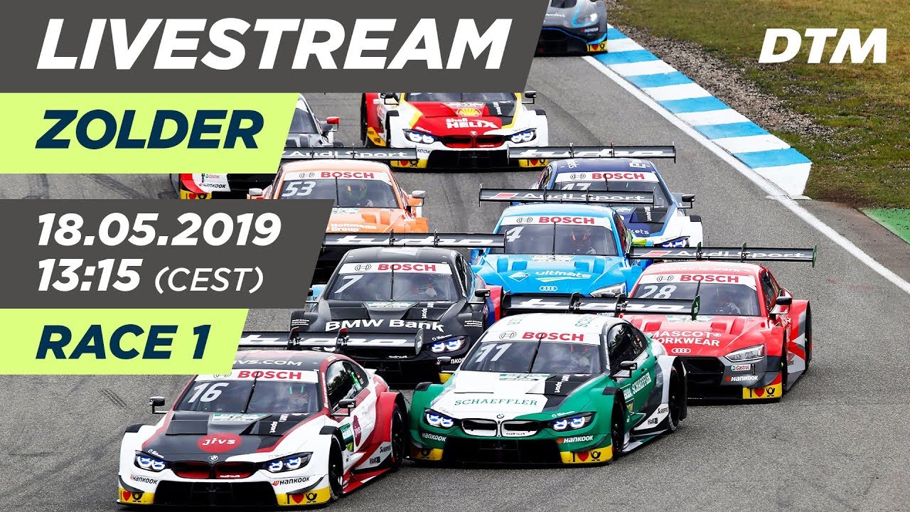 DTM Heads To Zolder WATCH LIVE – In Pit Lane