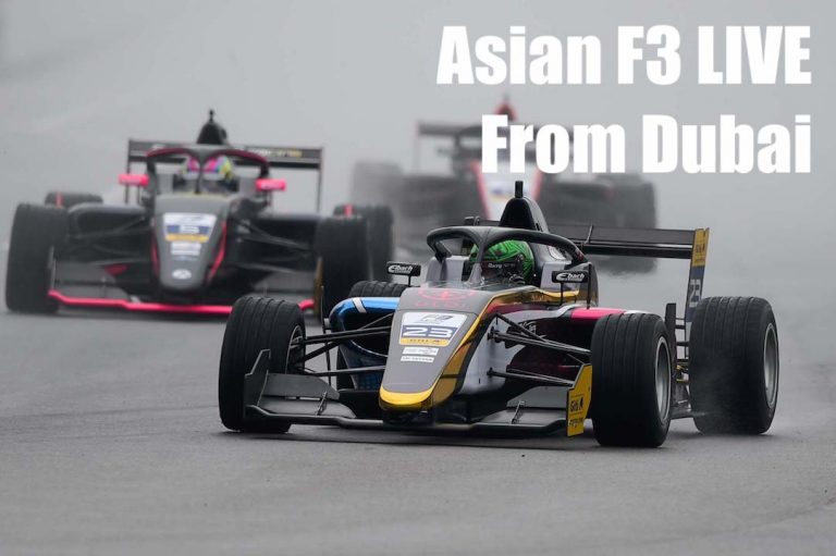 Asian F3 LIVE from Dubai – In Pit Lane