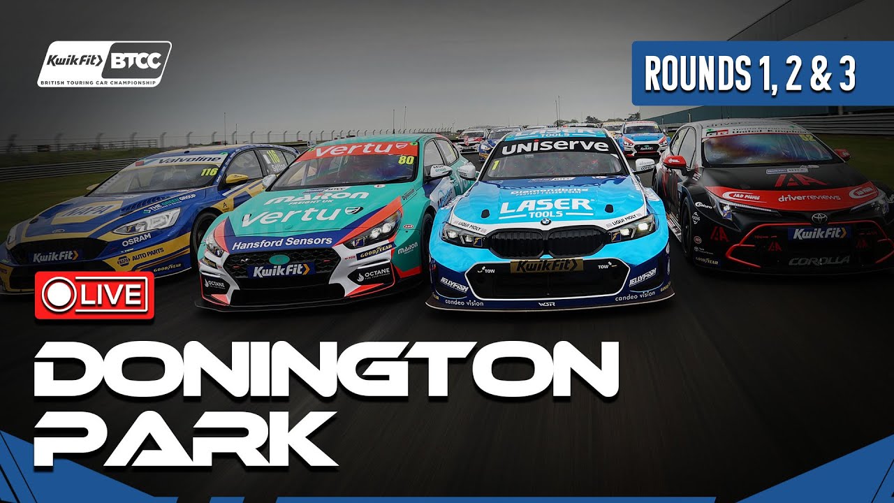 BTCC LIVE From Donington Park – In Pit Lane