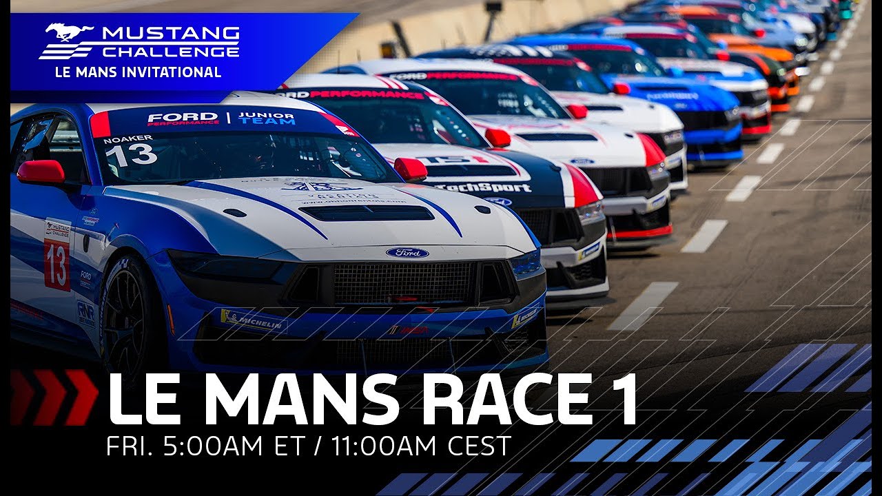 Aussie McLeod On Pole For Le Mans Mustang Chalenge | WATCH LIVE – In ...